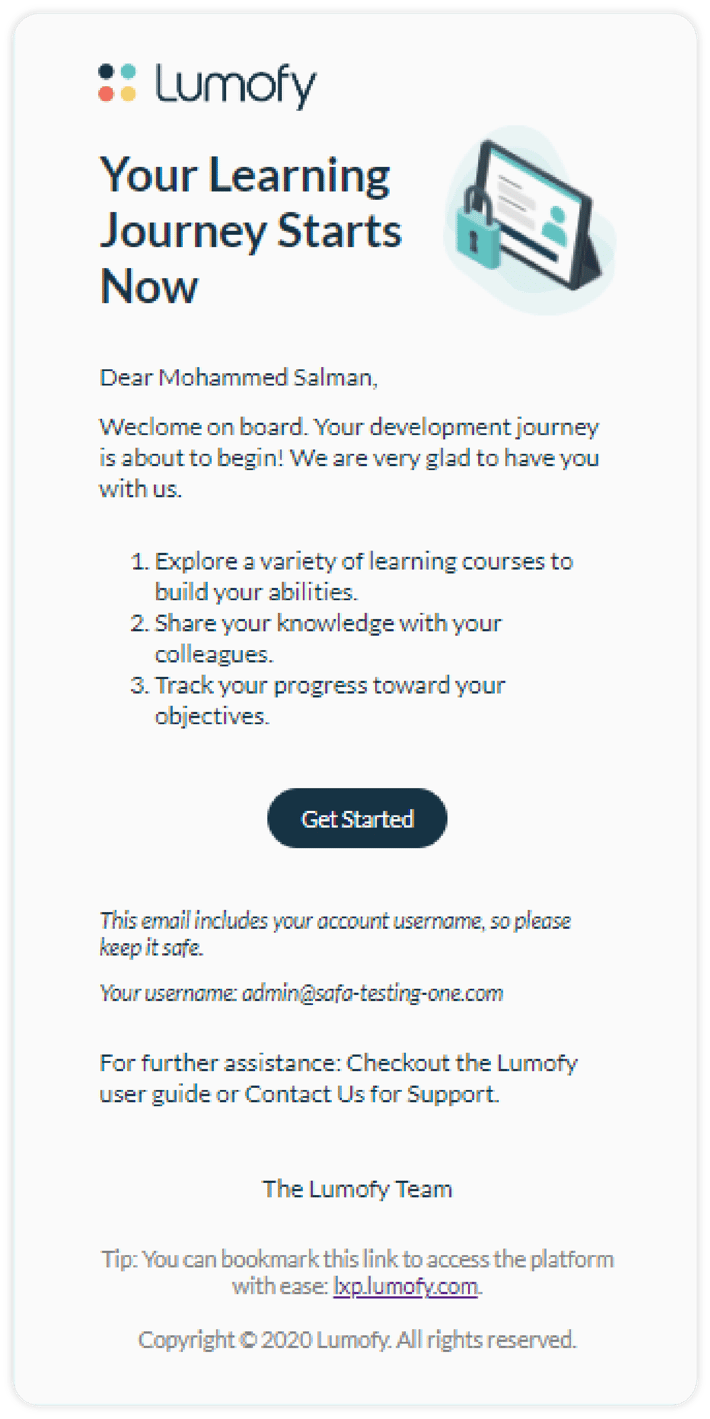 Starting your learning journey